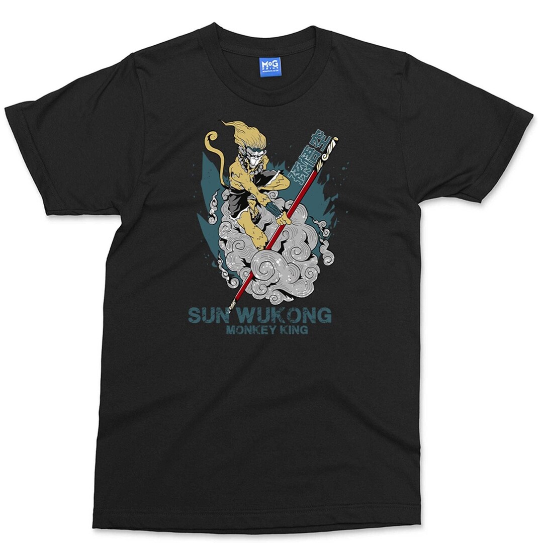 Sun Wukong Monkey King T-shirt, Chinese Legend Gamer Tee - Etsy