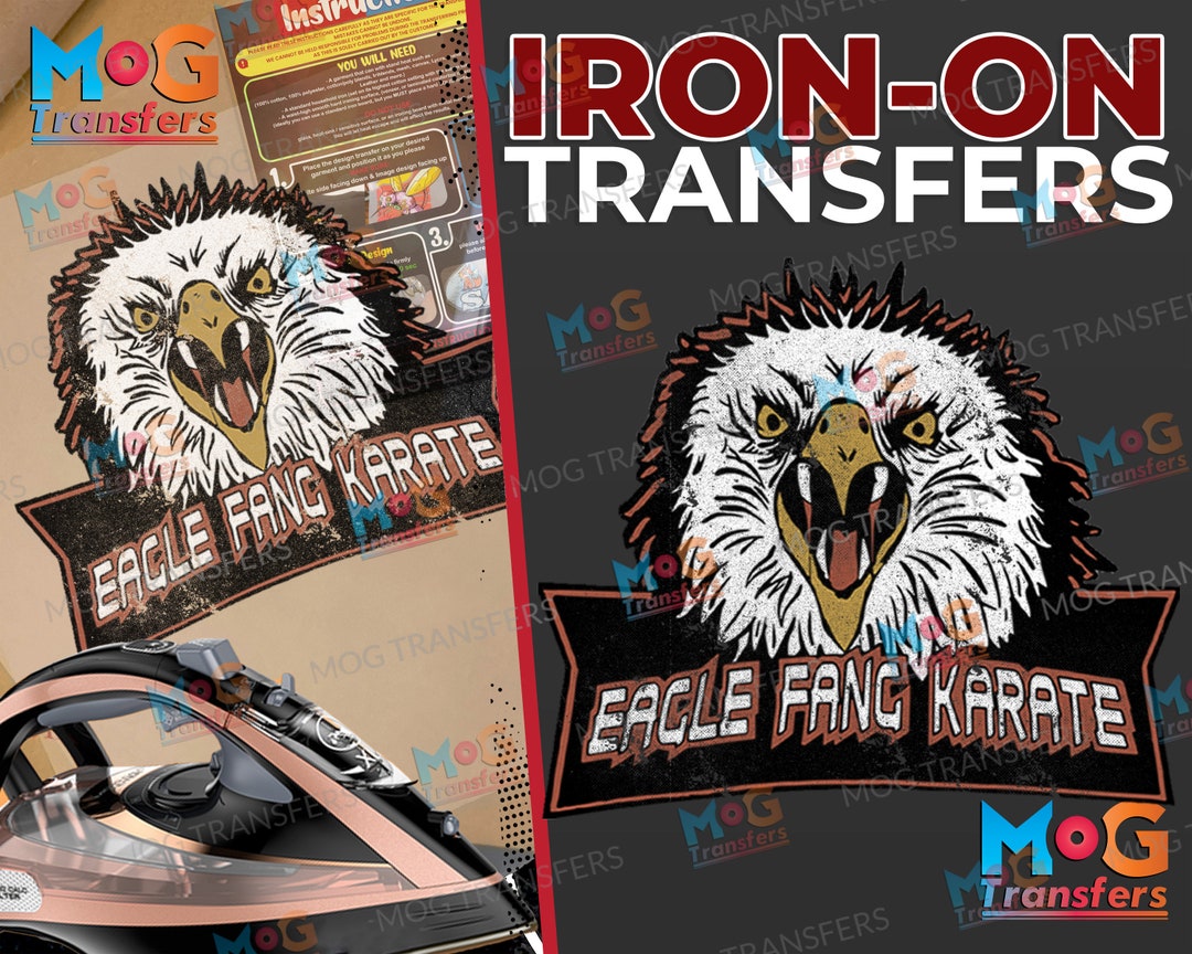 Eagle Fang Karate | Iron on Transfer Patch - Etsy