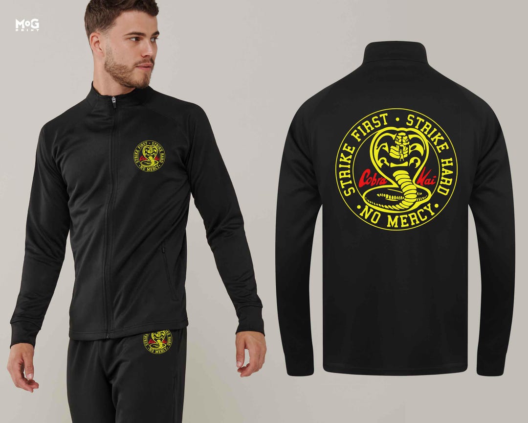 Cobra Kai Tracksuit, No Mercy Mixed Martial Arts Sports Gear, Retro ...