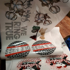 Custom Heat Transfers, T-shirt Heat Transfer Ready to Apply Dtf Iron on ...