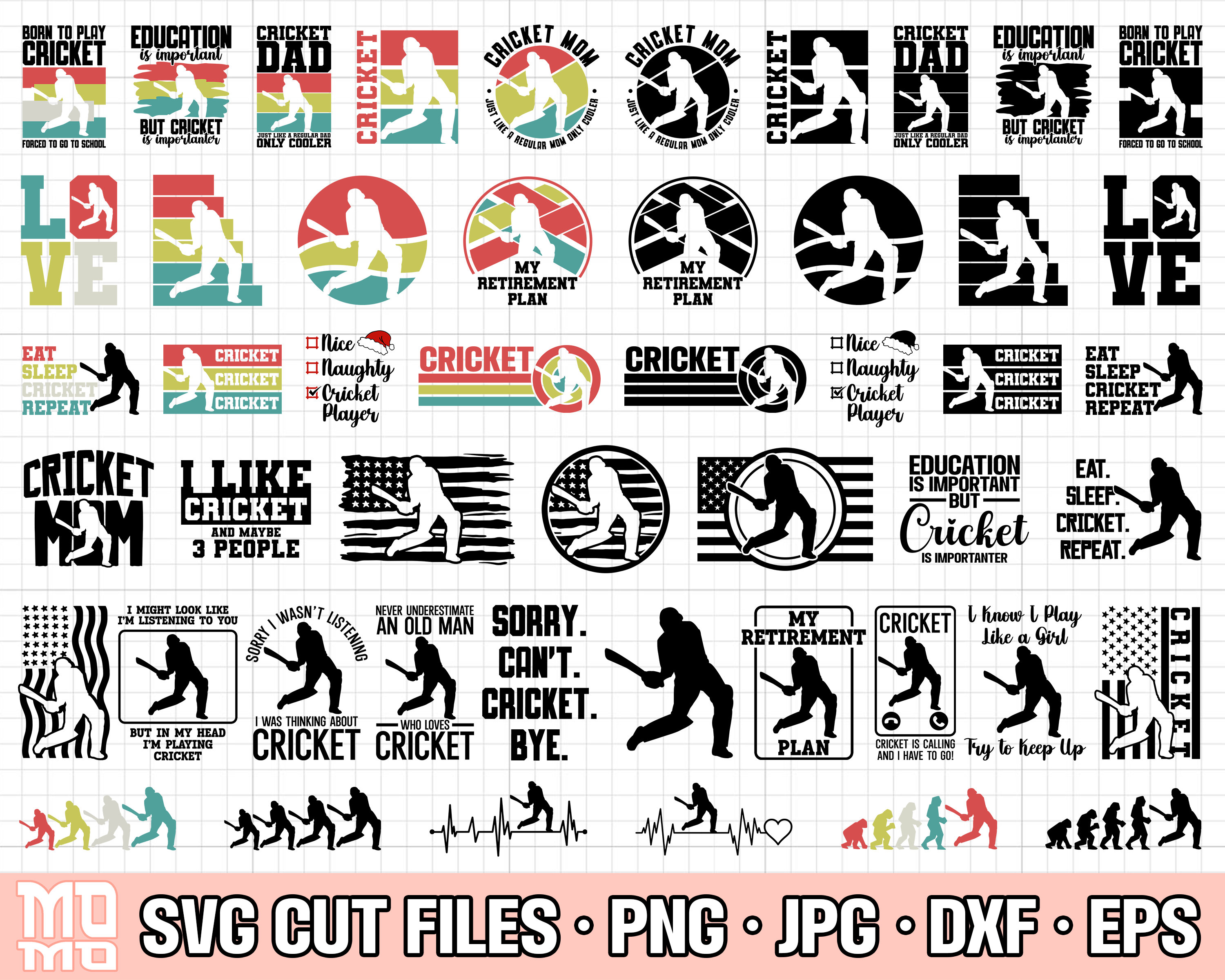 Cricket Svg Bundle Cricut Cricket Png Bundle Cricket Shirt Design ...