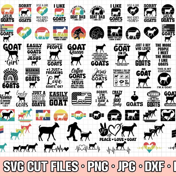Goat Svg Free - Etsy