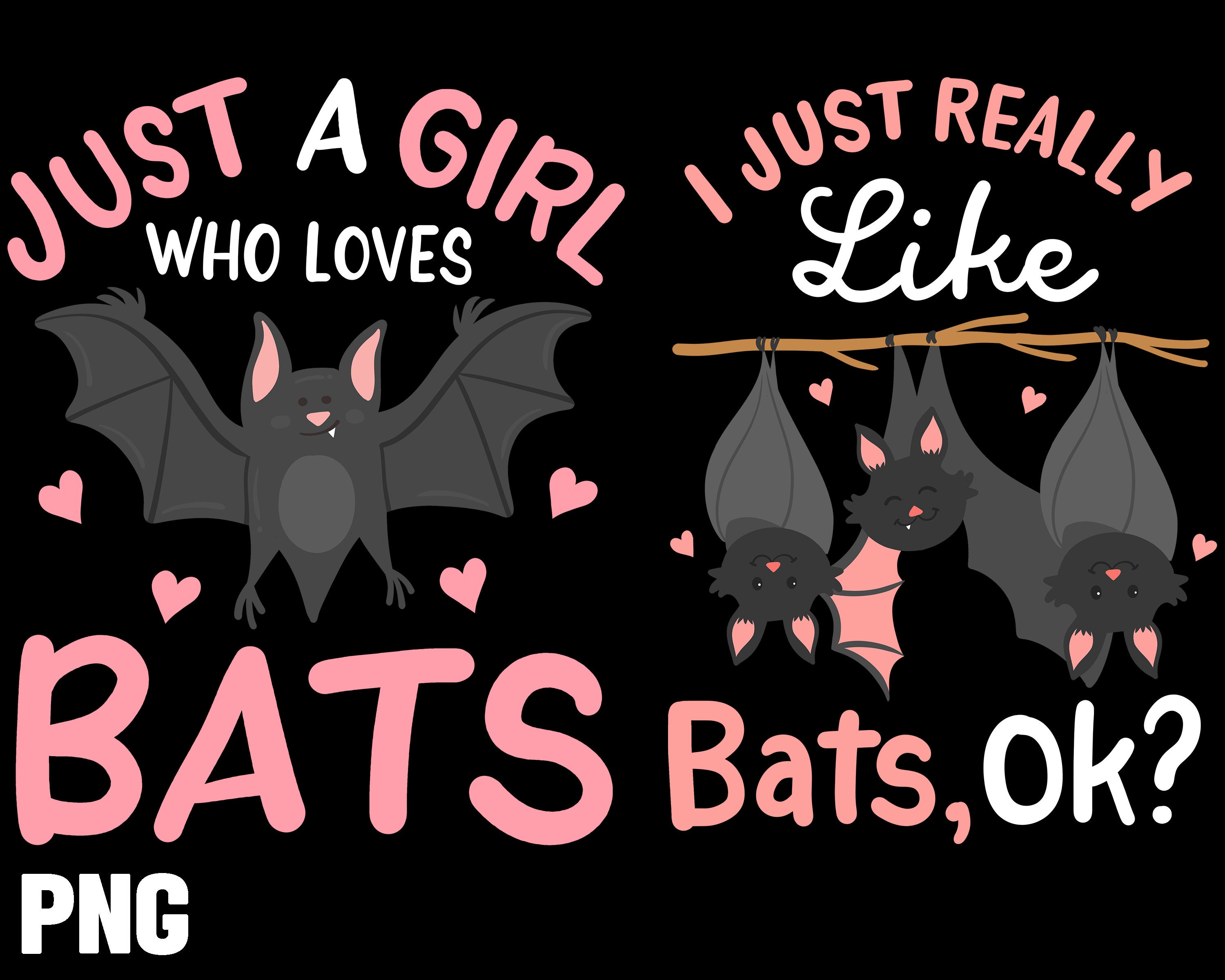 Bat Png Bundle Sublimation Bats Shirt Designs Commercial Use - Etsy