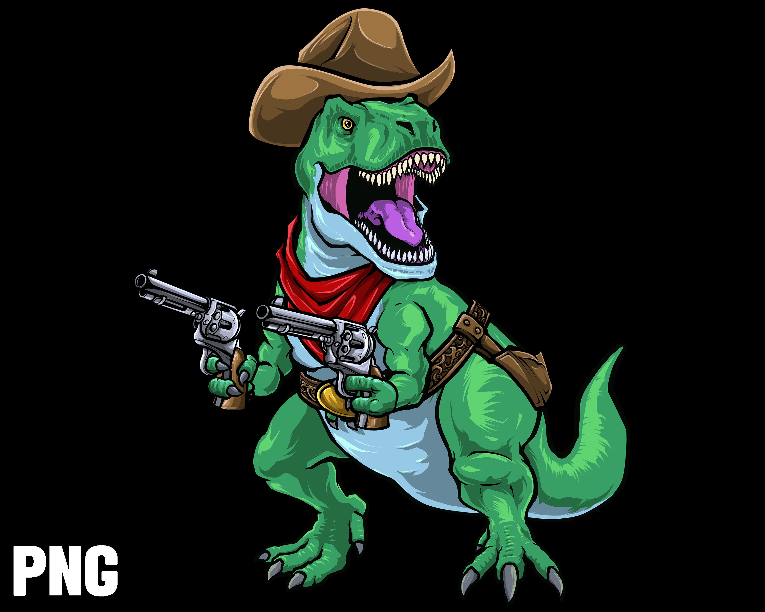 Trex Dinosaur Tyrannosaurus Rex Cowboy Png Sublimation Clipart ...
