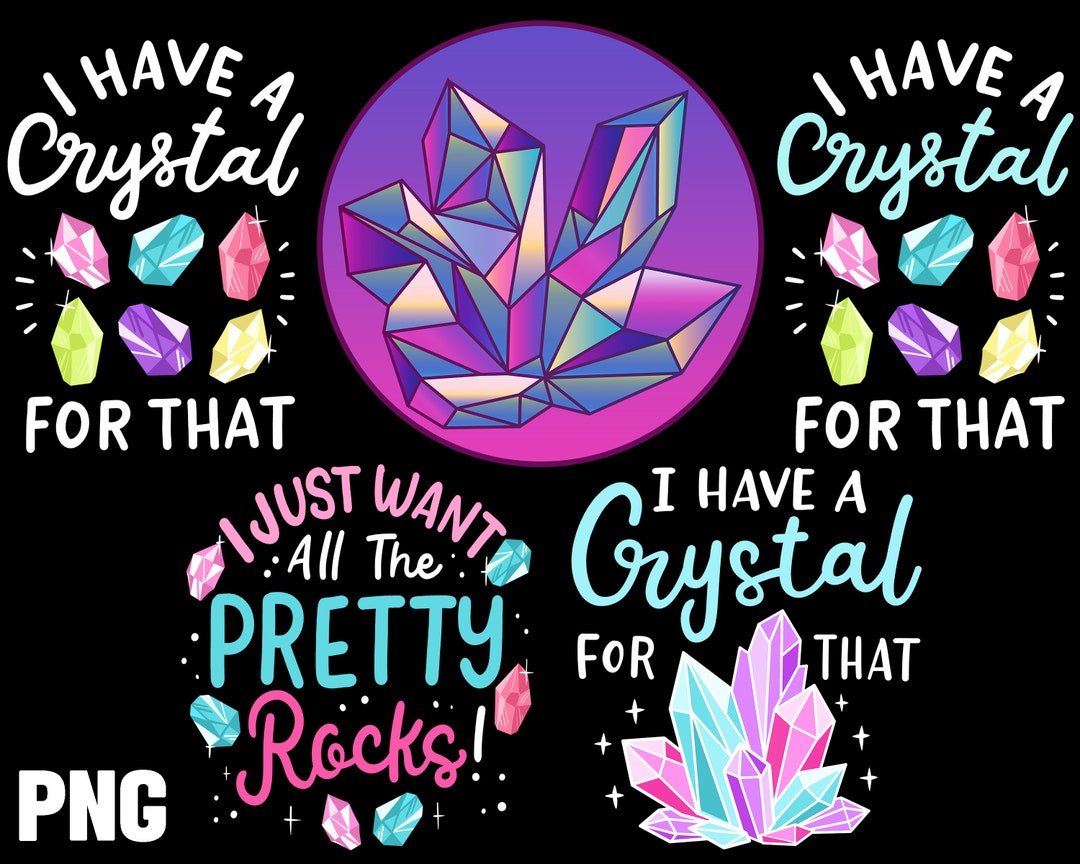 Crystals Png Bundle Sublimation Commercial Use - Etsy