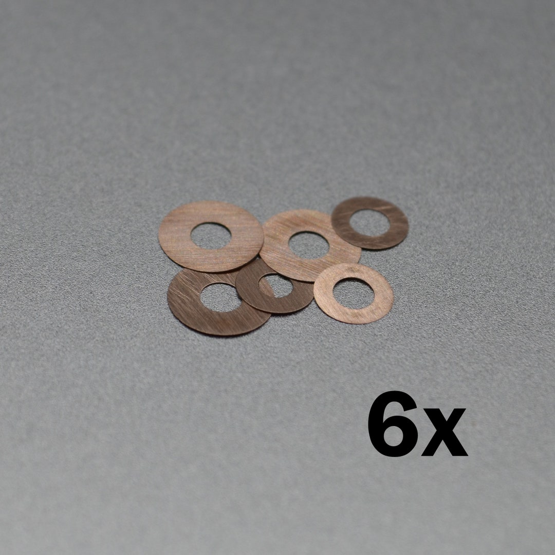 WASHER 0.05 Mm Washer, Washer, Sliding Washer Made of Bronze SAK MOD - Etsy
