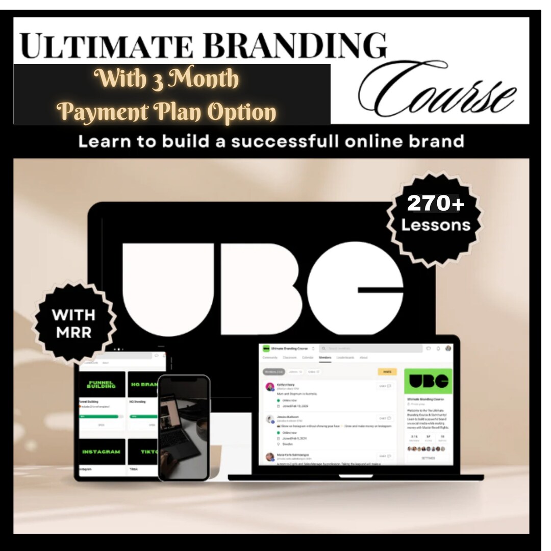 UBC ultimate Branding Course the Viral Digital Marketing Course W/ MRR ...