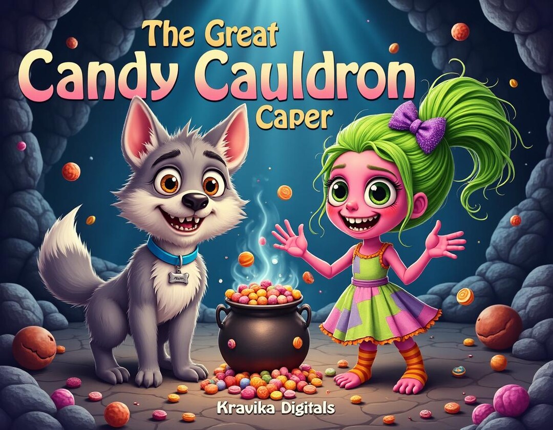 The Great Candy Cauldron Caper| Funny Halloween Picture Book| Spooky ...