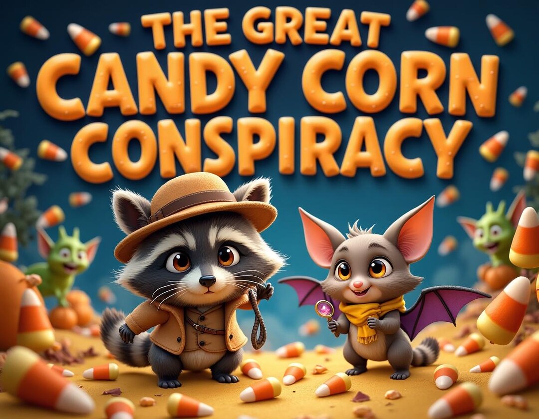 The Great Candy Corn Conspiracy| Funny Mystery Adventure Story for Kids ...