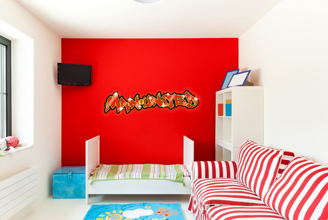 Premier League Football Team Graffiti Wall Stickers - Etsy
