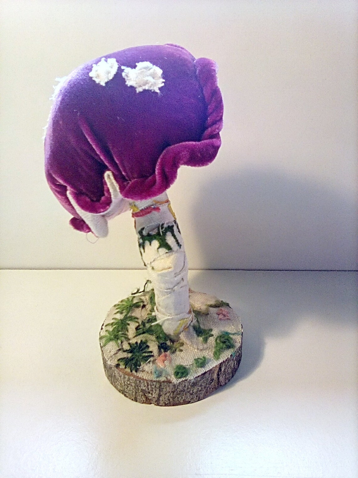 Pink Velvet Toadstool Mushroom Fungi - Etsy