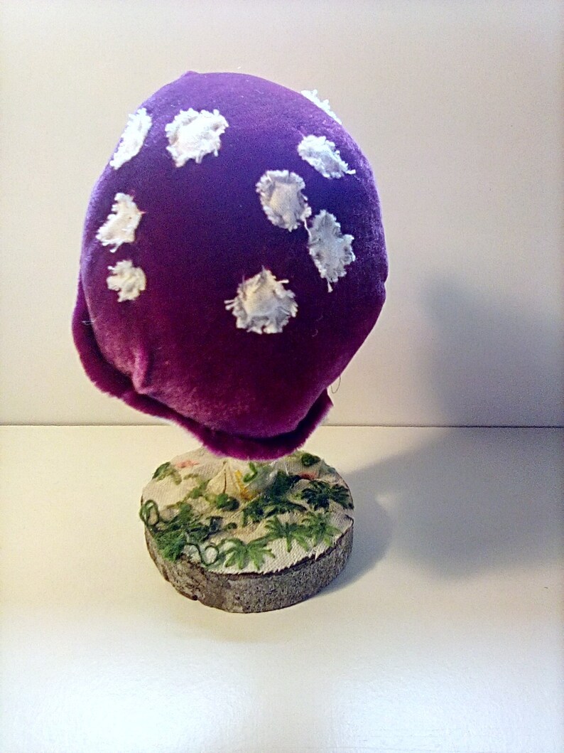 Pink Velvet Toadstool Mushroom Fungi - Etsy