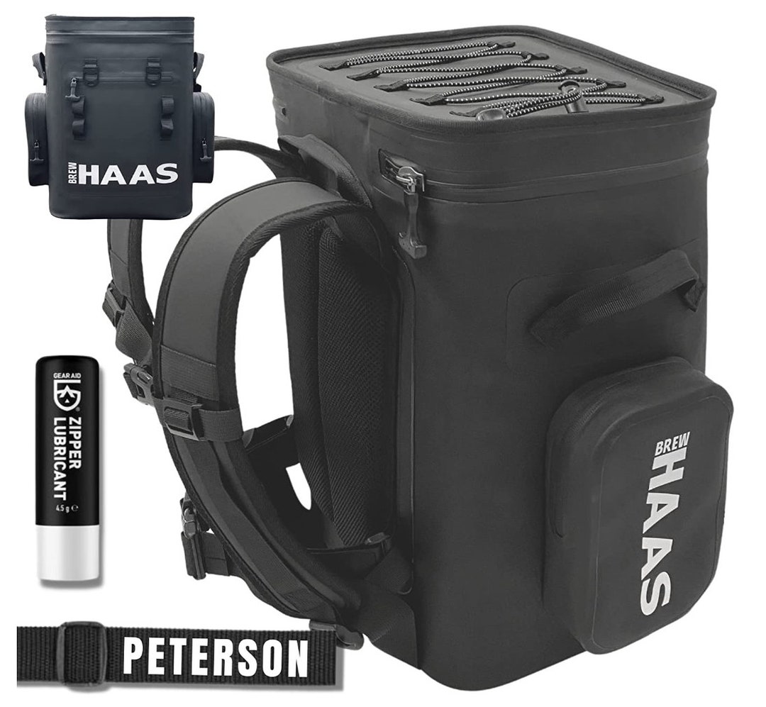 BREW HAAS Personalized / Customized Soft Sided Backpack Cooler - Etsy