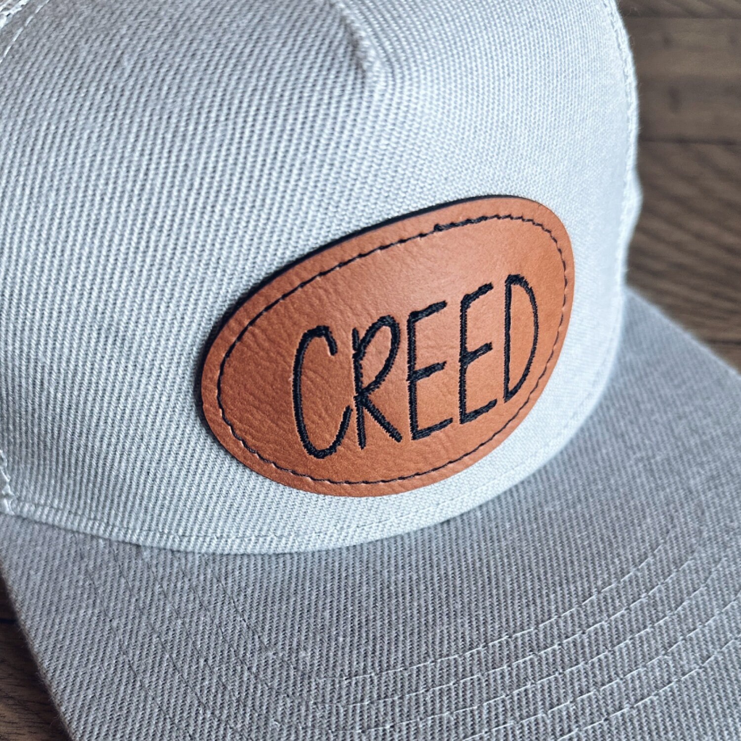 Blank Leather Hat Patches, Laserable Leatherette Patch With Adhesive ...