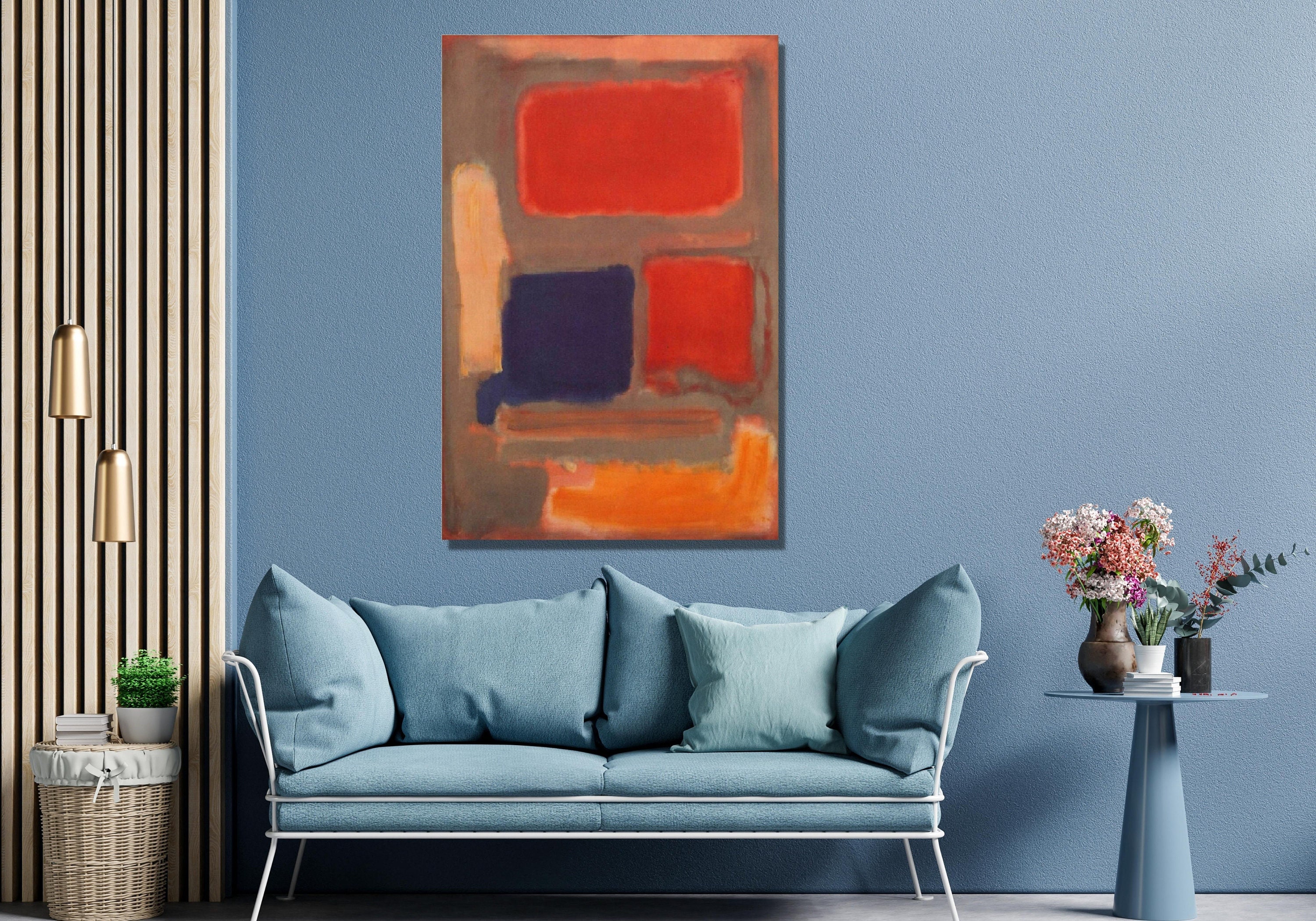 Blue Orange Red By Mark Rothko