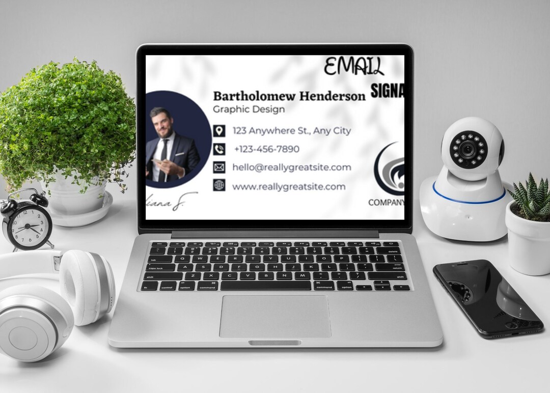 Email Signature Template, Realtor, , Gmail, Professional, Real Estate ...