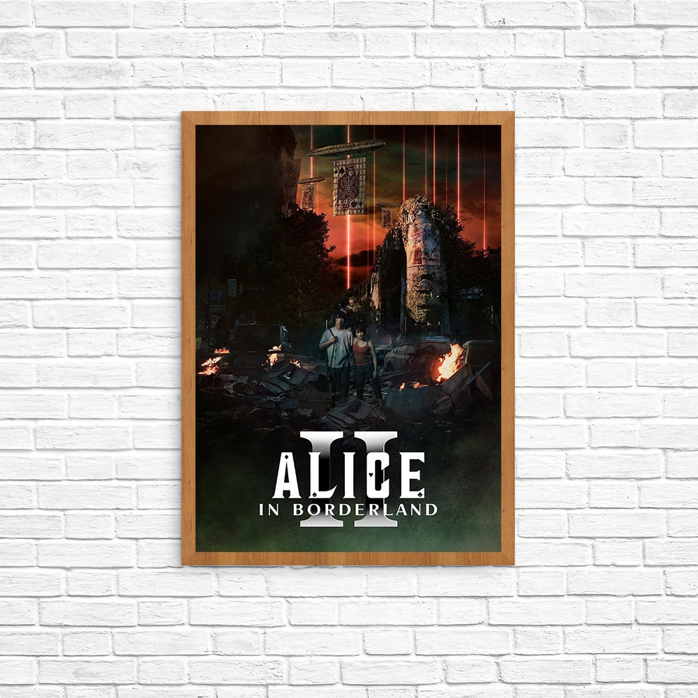 Alice in Borderland Movie TV Poster Art Poster for Gift Wall - Etsy