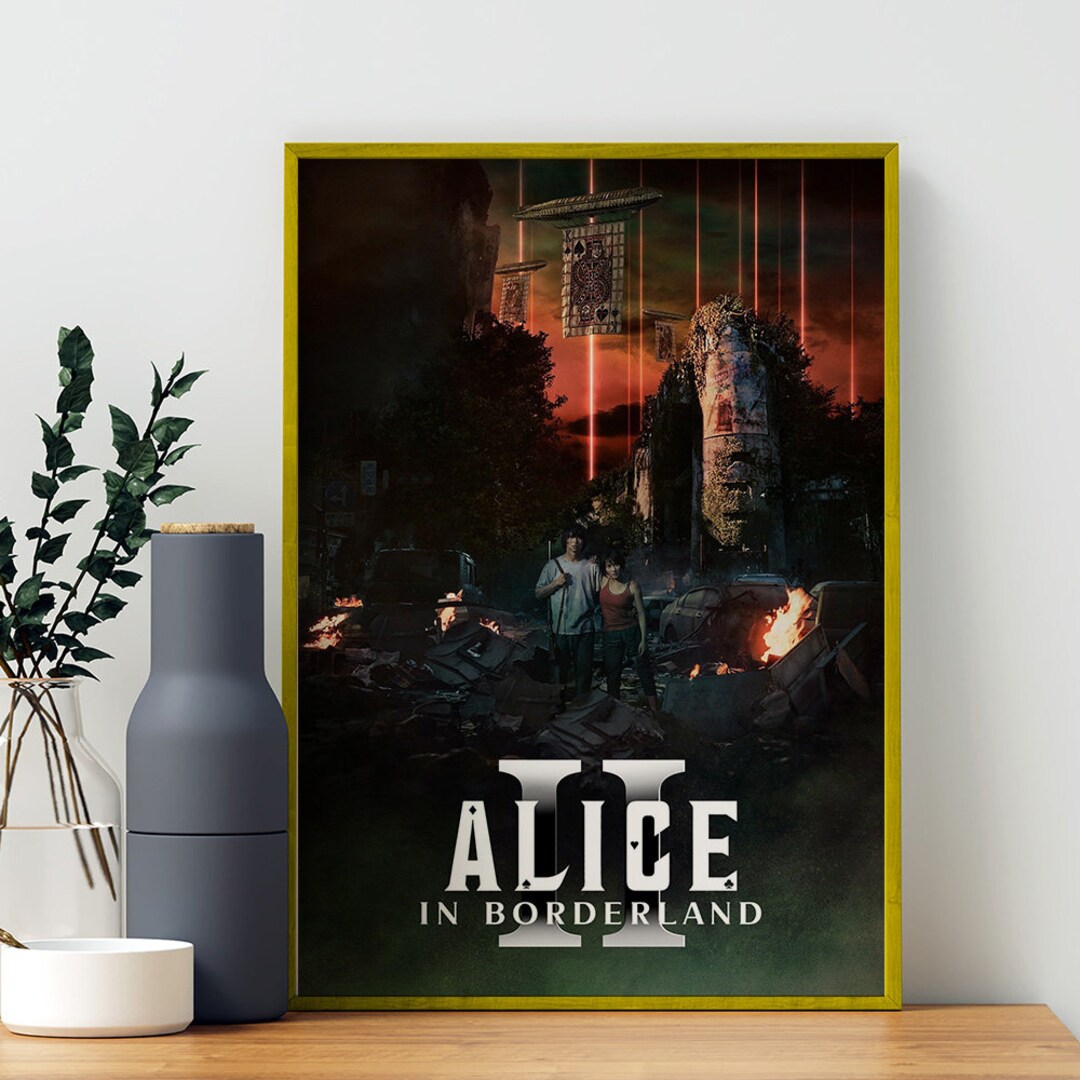 Alice in Borderland Movie TV Poster Art Poster for Gift Wall - Etsy