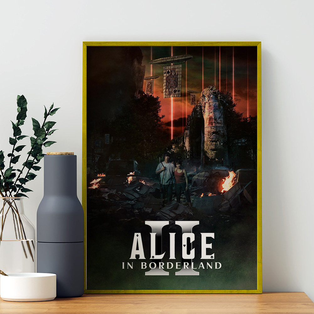 Alice in Borderland Movie TV Poster Art Poster for Gift Wall - Etsy