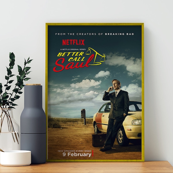 Better Call Saul Poster Print - Etsy