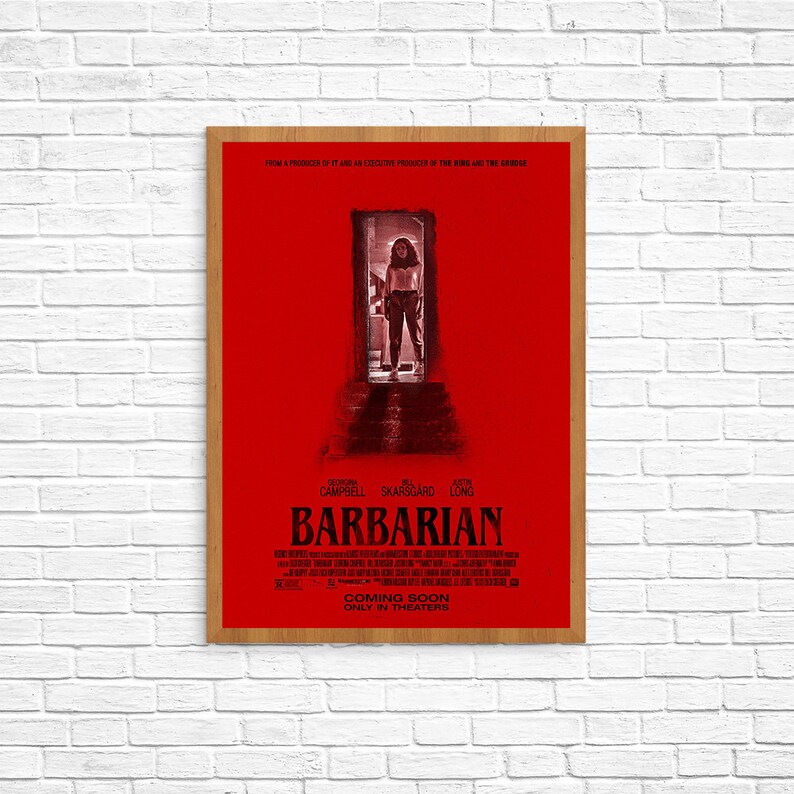 Barbarian Movie Poster High Quality Canvas Art Print Room Decoration ...