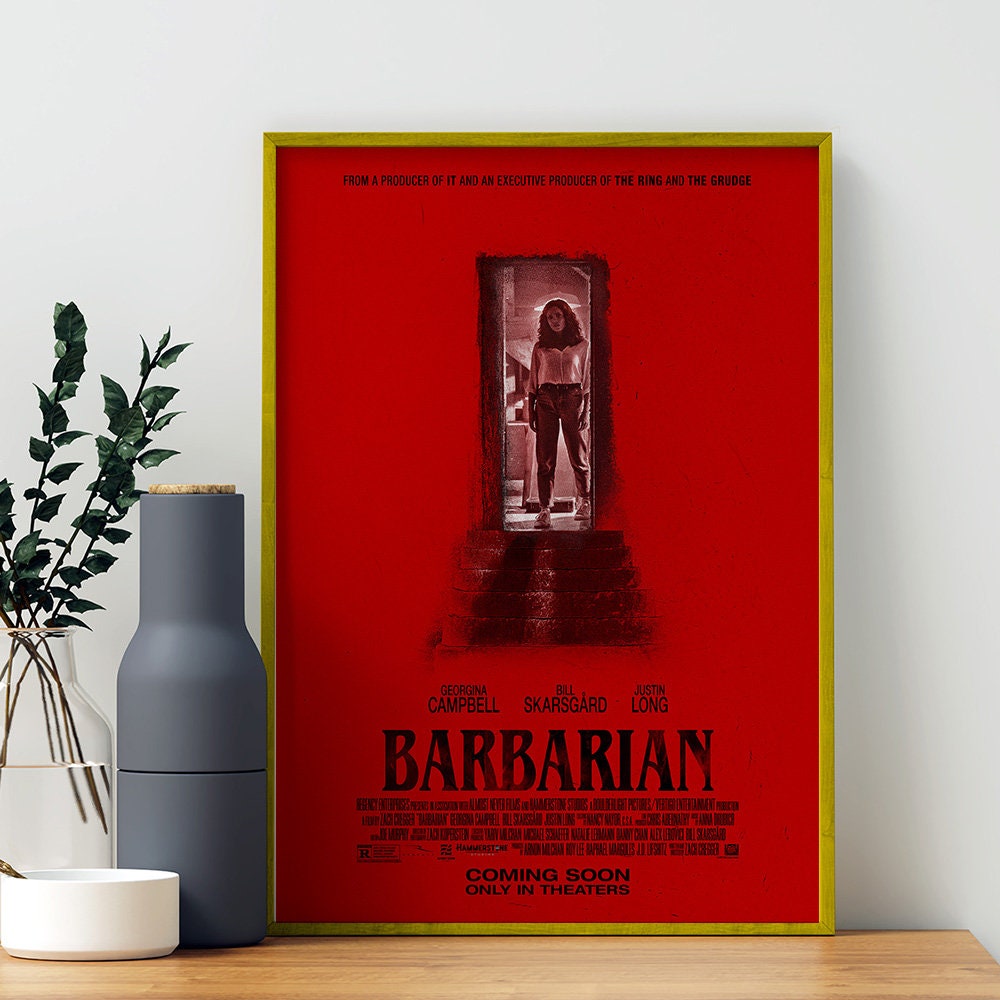 Barbarian Movie Poster High Quality Canvas Art Print Room Decoration ...