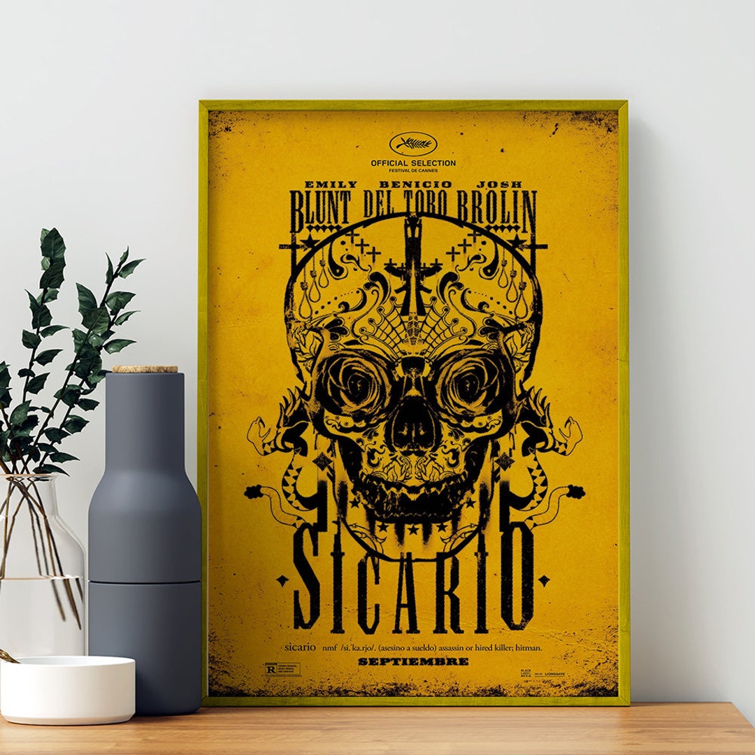 Sicario Movie Poster Print Room Decor Movie Art Gifts for - Etsy