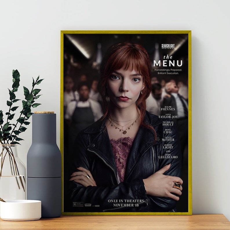 The Menu Movie Poster Vintage Retro Art Print Wall Art Print home Decor ...