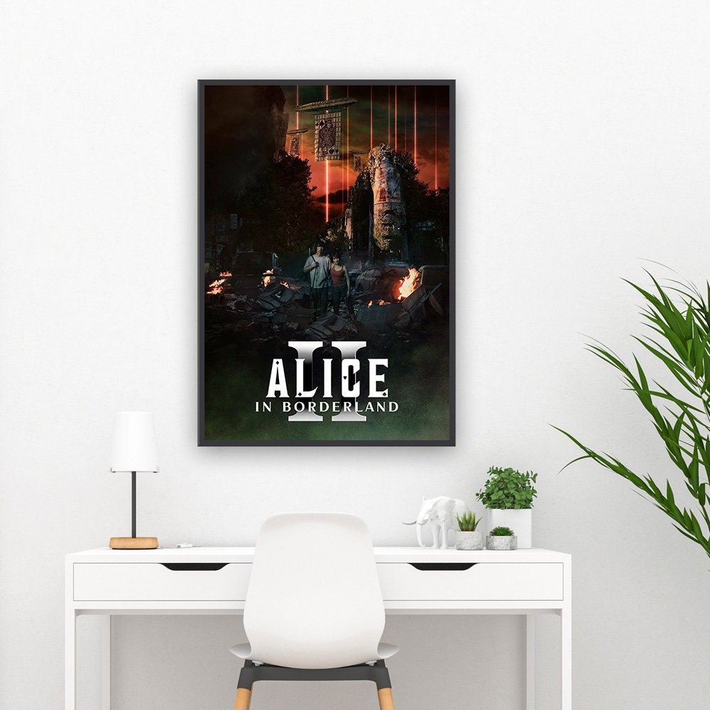 Alice in Borderland Movie TV Poster Art Poster for Gift Wall - Etsy