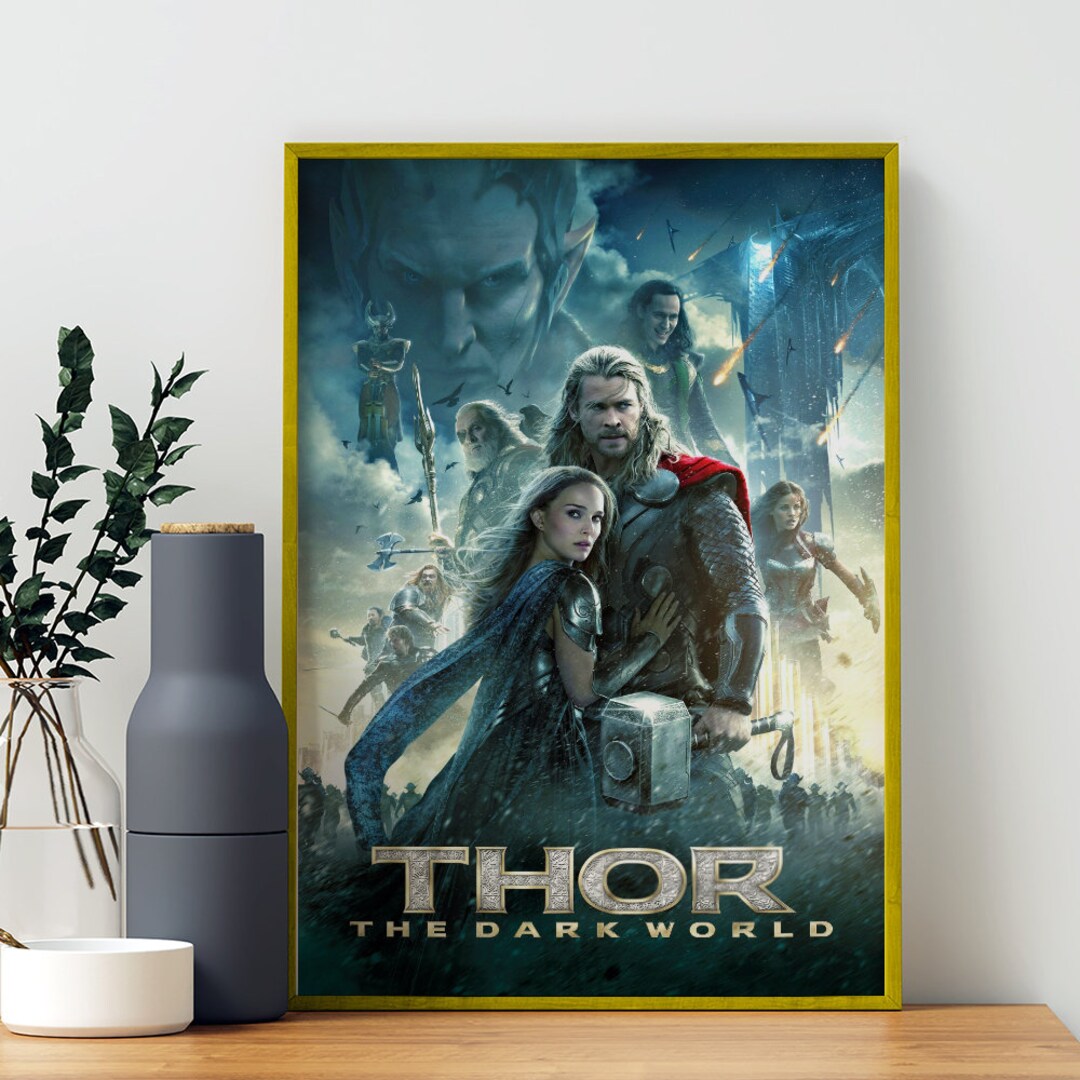 Thor: the Dark World Movie Poster Print Unframed Art Wall - Etsy