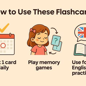 Weekly Home Safety Flashcards for Kids – 7 Educational Printable Cards ...