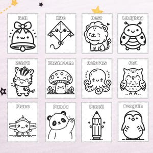 200 Printable Coloring Pages, Fun for Kids, Perfect for Coloring Books ...