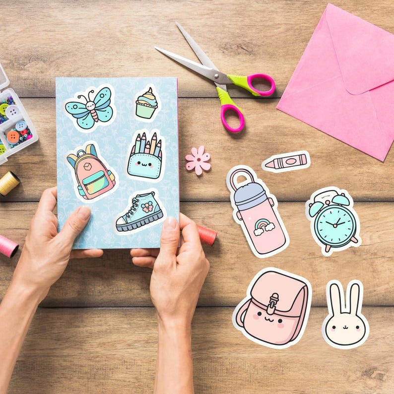 Pastel Back to School Clip Art and SVG Bundle Perfect for Back to ...