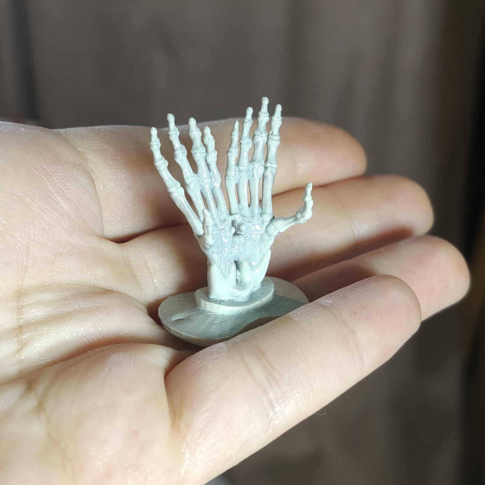 Miniature Witch Spell Book & Bone Book Holder, Dollhouse, Diorama Decor ...