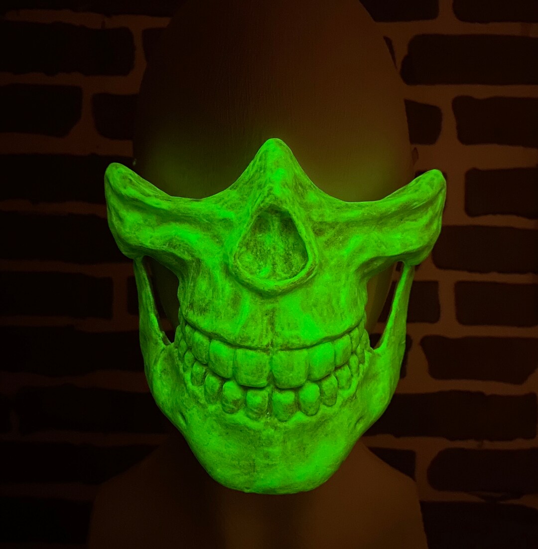 Masks for Halloween Party or Festivals Glow in the Dark - Etsy
