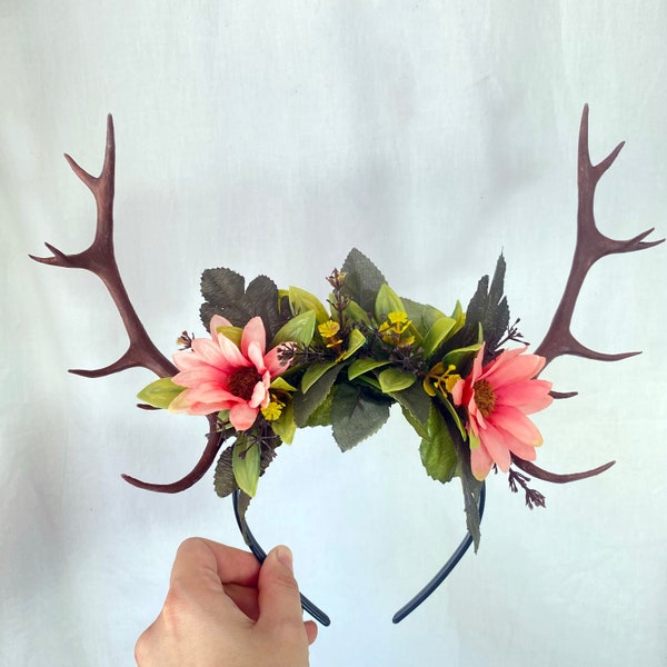 Antler Crown - Etsy