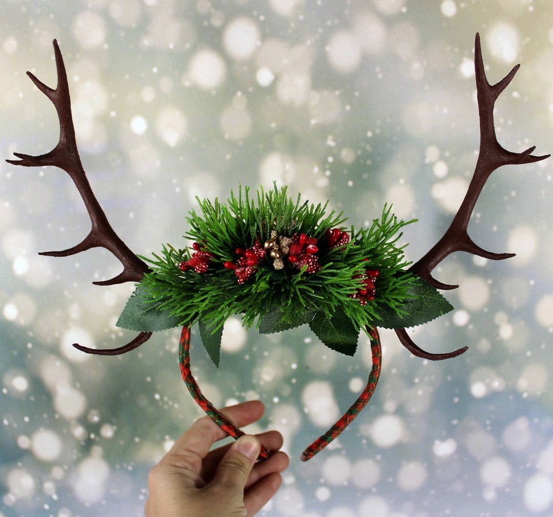 Reindeer Headband Christmas Crown Parade Headband Headband - Etsy