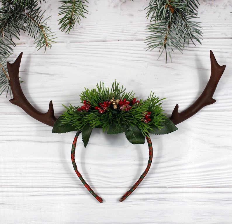 Reindeer Headband Christmas Crown Parade Headband Headband - Etsy