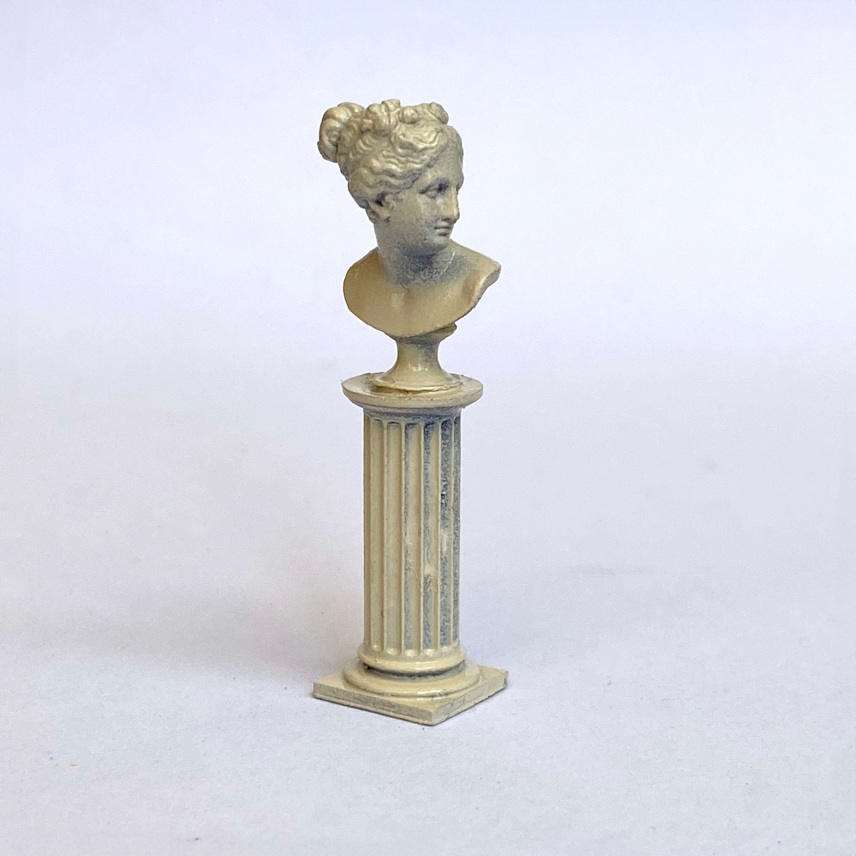 1:35 Scale, Miniature Ancient Marble Bust of Venus With Its Base - Etsy