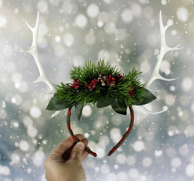 Reindeer Headband Christmas Crown Parade Headband Headband - Etsy