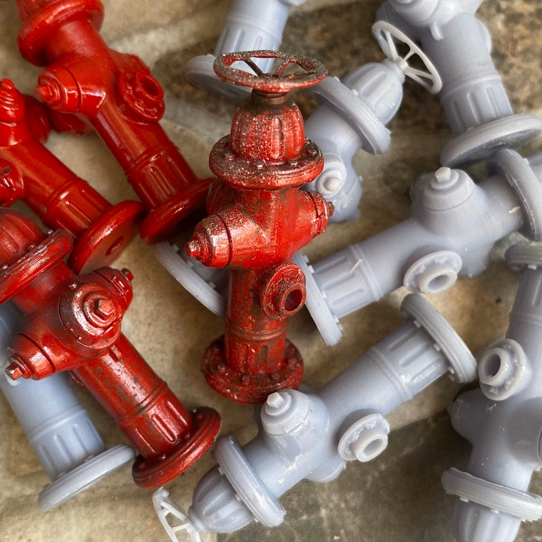 Miniature American Fire Hydrant 1:24 Scale - Etsy
