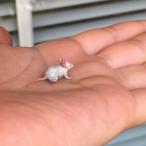 Miniature White Mouse, 1:12 Scale and 3D Printed (set of 2) - Etsy
