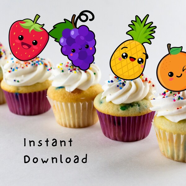 Dancing Fruit Birthday Png - Etsy