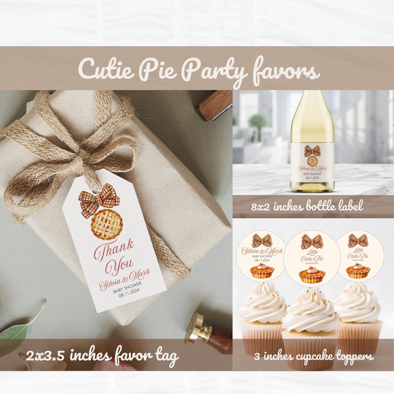 Pie Favors - Etsy
