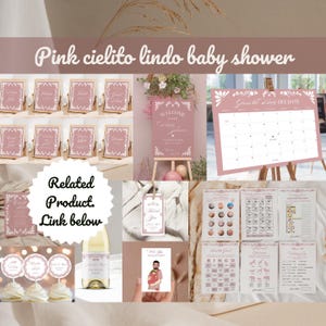 Cielito Lindo Baby Shower Invite Girl Mexican Theme Invitation Editable ...