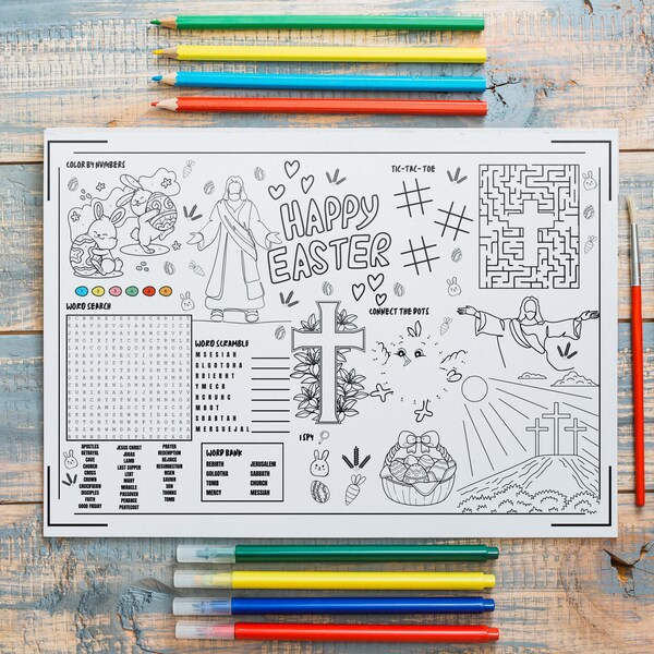 Easter Placemats - Etsy