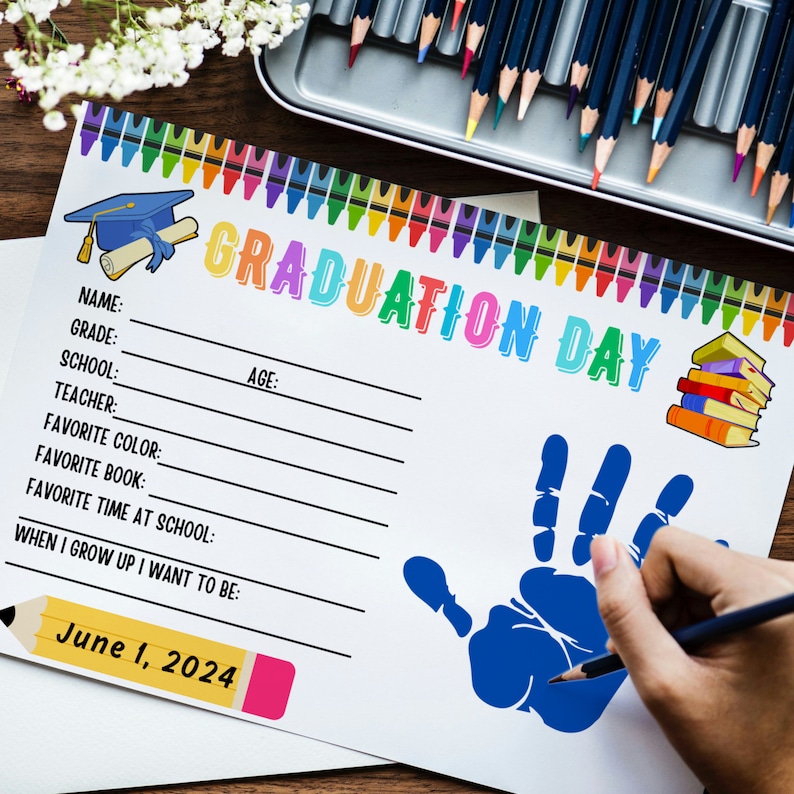 Preschool Graduation Invitation Graduate Keepsake Diploma Awards ...