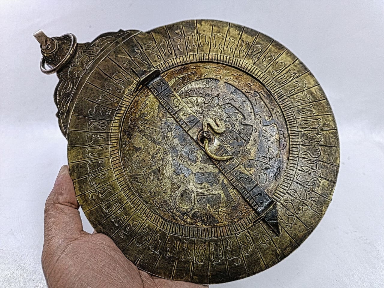 Brass Arabic Astrolabe Maritime Navigational Astrological Calendar ...