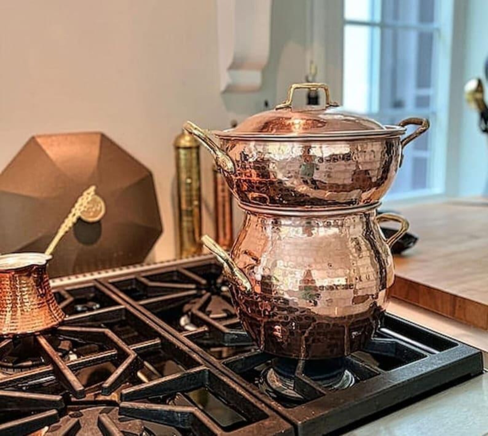Handmade Copper Couscoussier: Moroccan Steamer Pot Cookware - Etsy
