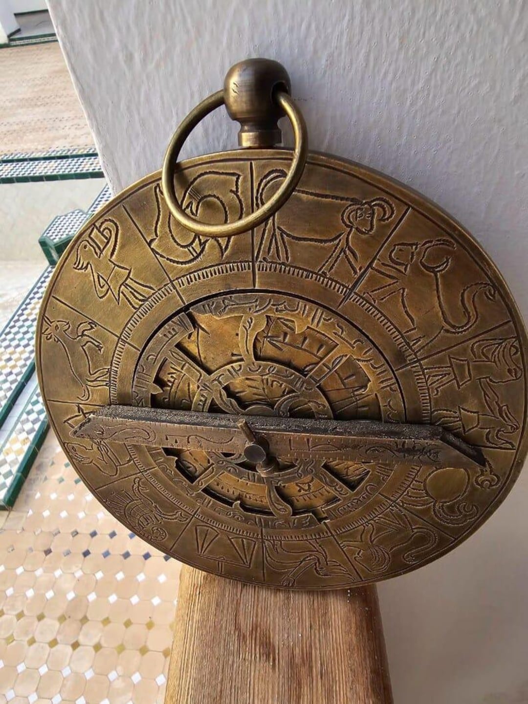 Handcrafted Copper Astrolabe – Historical Astronomy Tool for Navigation ...